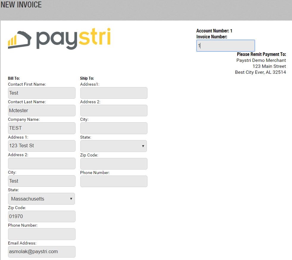 How do I input data into Invoice Manager?