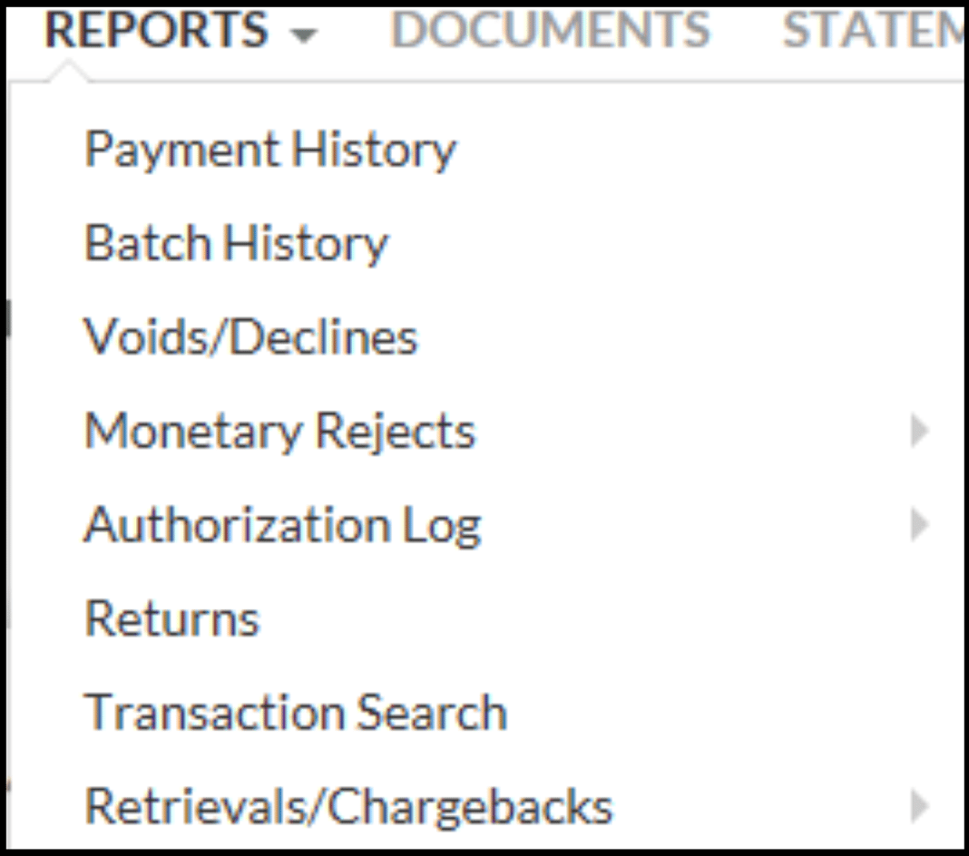 How do I access my reports?