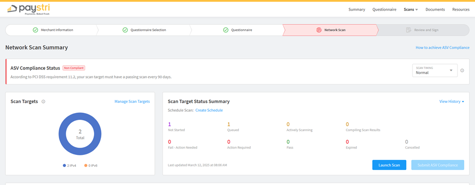 How to Complete Your PCI Scan