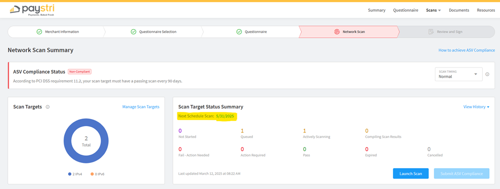 How to Complete Your PCI Scan