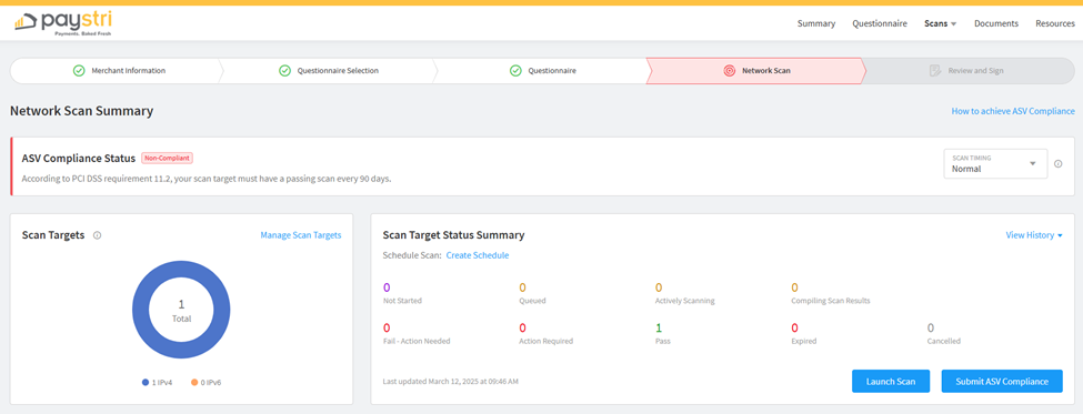 How to Complete Your PCI Scan