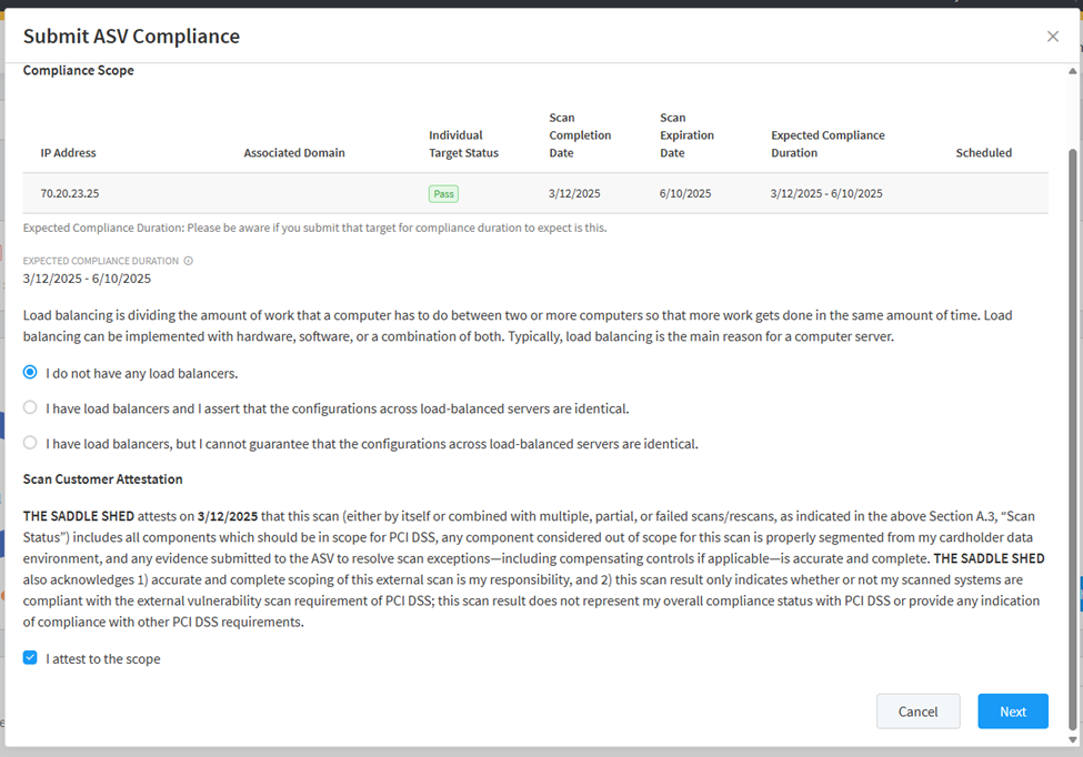 How to Complete Your PCI Scan